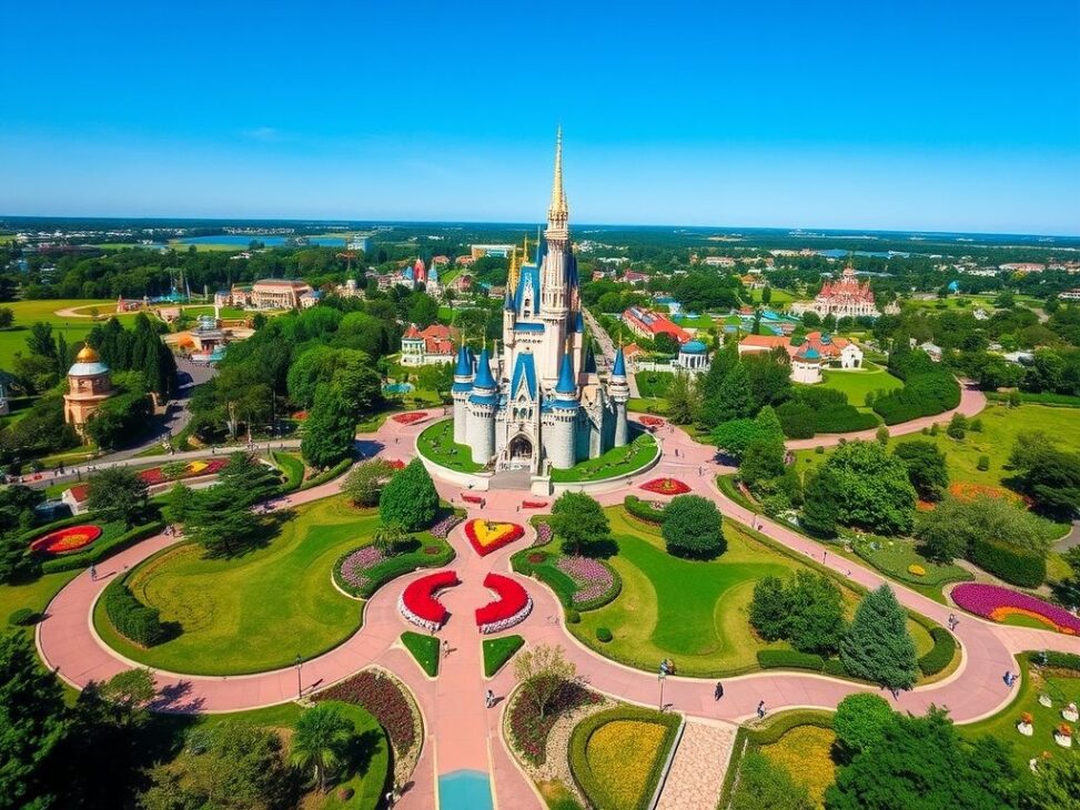 Onde fica o parque da Disney em Orlando: Descubra a localização!